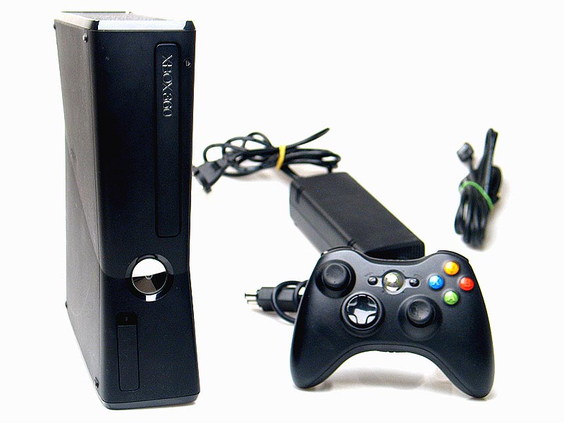 MICROSOFT XBOX 360 S KONSOLE SLIM 4 GB + ORIGINAL CONTROLLER (MATT ...